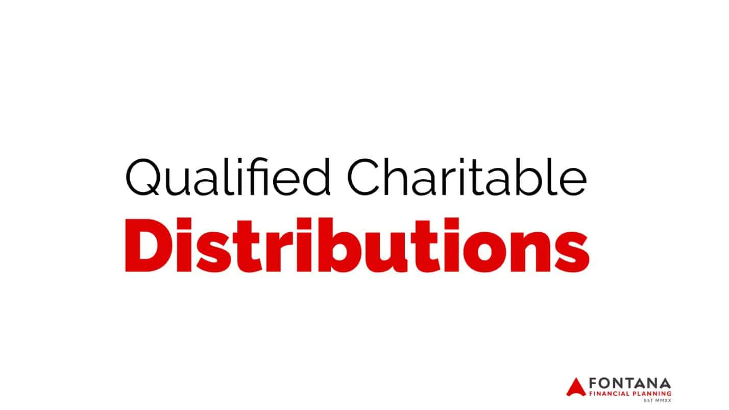 Qualified Charitable Distributions – What are they and how can I use ...